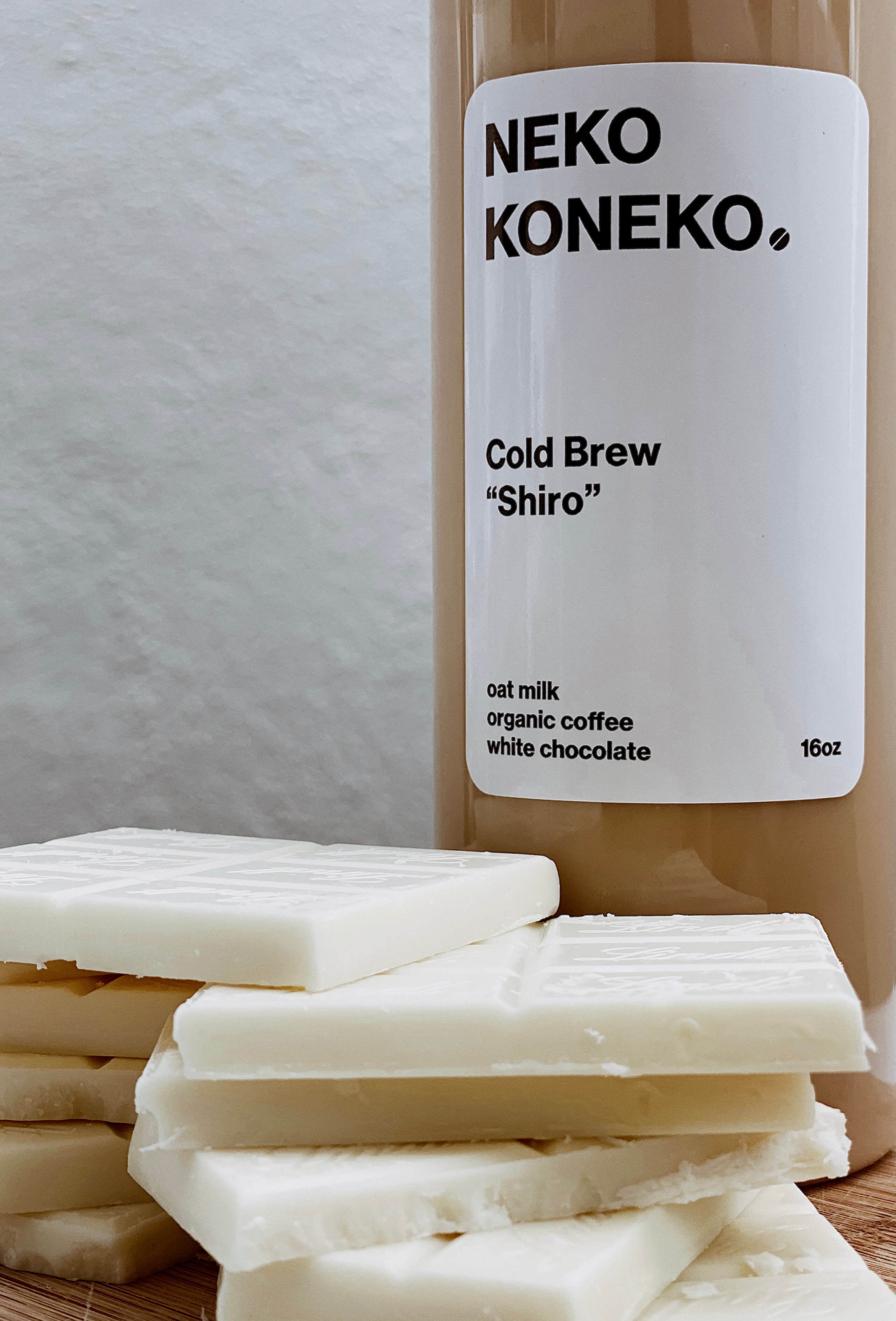 Shiro White Chocolate Cold Brew [Single 16 oz. BOTTLE] pre-order | Neko ...
